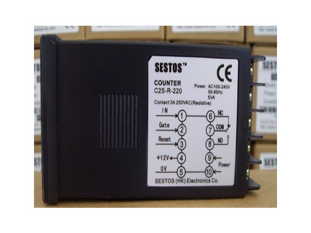 C1S-R-220 AC Digital Counter Digital Counter C1S-R-220 - AC 100-240V ...