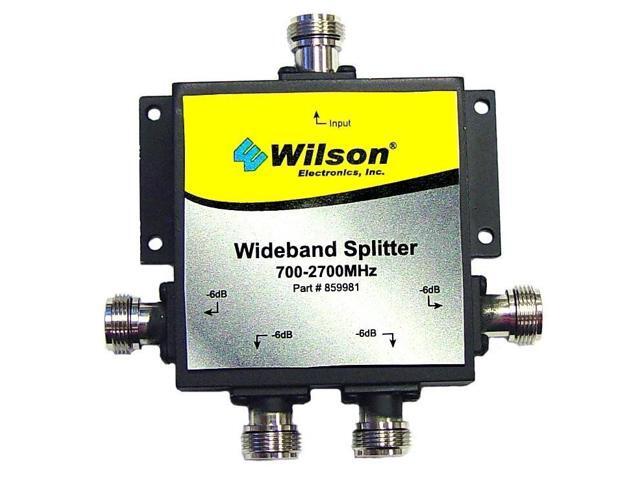 Wilson Electronics 859981 4-Way Signal Splitter - Newegg.com