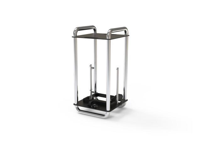 Streacom STDA6C DA6 Open PC ITX Case - Chrome - Newegg.com