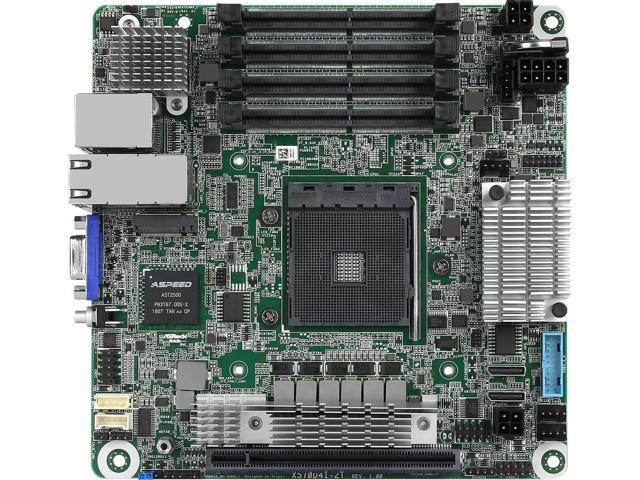 Refurbished: AsRock Rack X570D4I-2T Mini-ITX Server Motherboard AM4 PGA ...