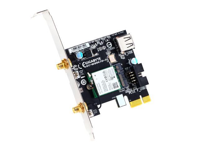 Gigabyte GC-WB867D-I IEEE 802.11ac - Wi-Fi/Bluetooth Combo Adapter ...