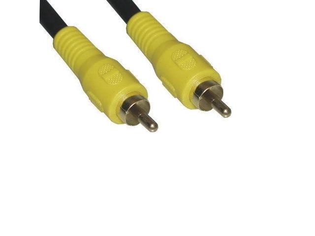 Kentek 6 Feet FT Premium RCA composite video cable cord gold plated ...