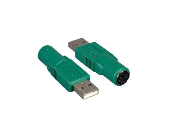 Kentek USB 2.0 Type A Male to Mini DIN 6 Pin Female Keyboard Mouse ...