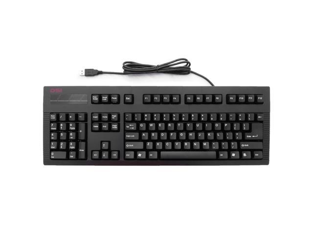 DSI USB Left Handed Wired Keyboard Cherry Mechanical Switch Compatible ...