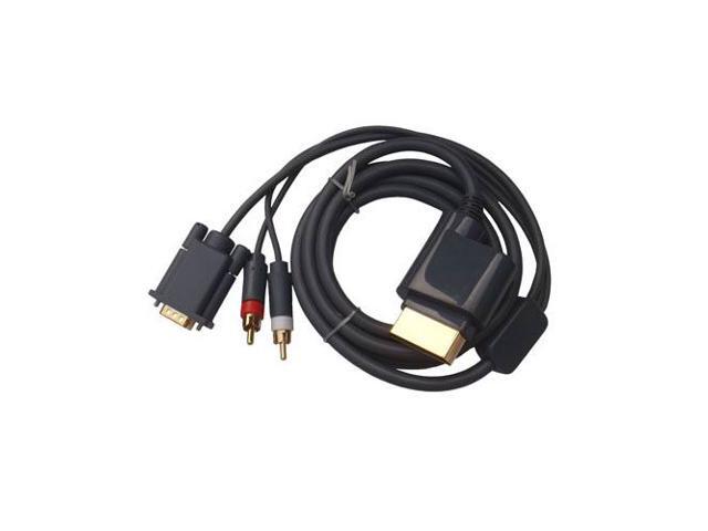 HD Video Audio HDTV RCA AV VGA Cable Cord for Microsoft Xbox 360 ...