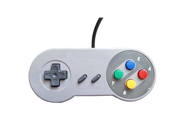 2 X Wired 6 Digital Button Joypad Controller for Super Nintendo SNES ...