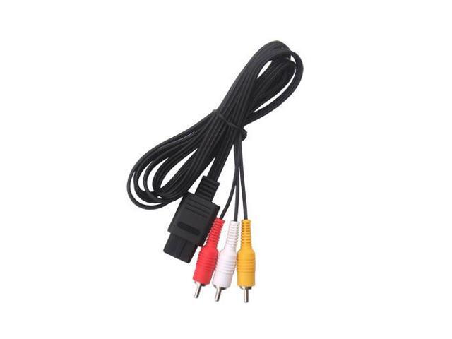 AV Audio Video A/V TV Cable Cord for Nintendo 64 N64 GameCube NGC SNES ...