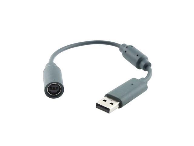 USB Breakaway Extension Cable Adapter for Microsoft Xbox 360 Wired ...