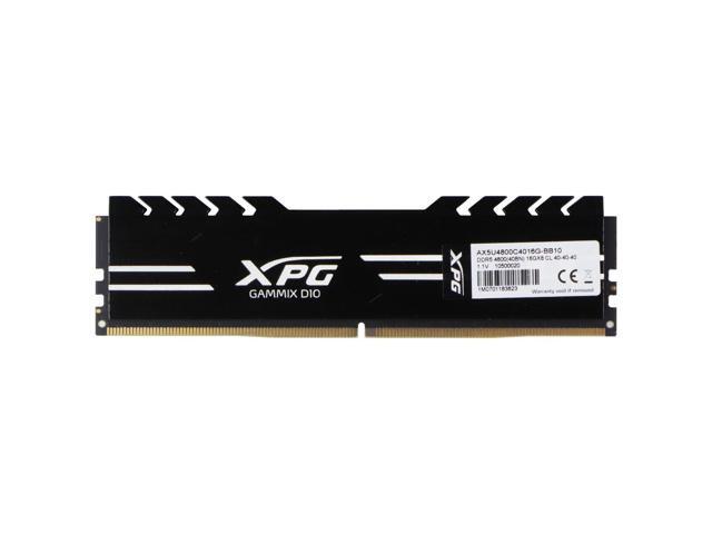 Refurbished: ADATA XPG GAMMIX D10 (16GB) 16GX8 DDR5-4800 RAM Memory ...