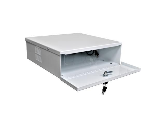 Heavy Duty 15" x 15" x 5" DVR Security Lock Box with Fan for CCTV ...