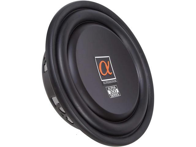 Alphasonik TSW312 Treis 300 Series 12" 1500 Watts Single 4-Ohm Car ...