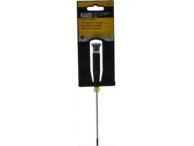 Klein Tools 614-4 Precision Electronics Cabinet Screwdriver 1/8" Tip 4 ...