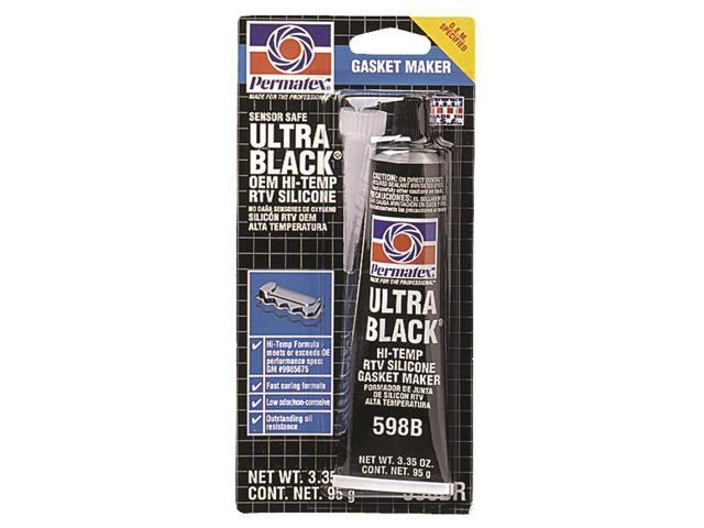Permatex 230-82180 Ultra Black Max Oil Resistant Gasket Maker 3.35 ...