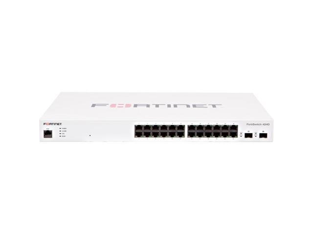 Fortinet FORTISWITCH FS-424D, 24 ports, managed, Rack-Mountable ...