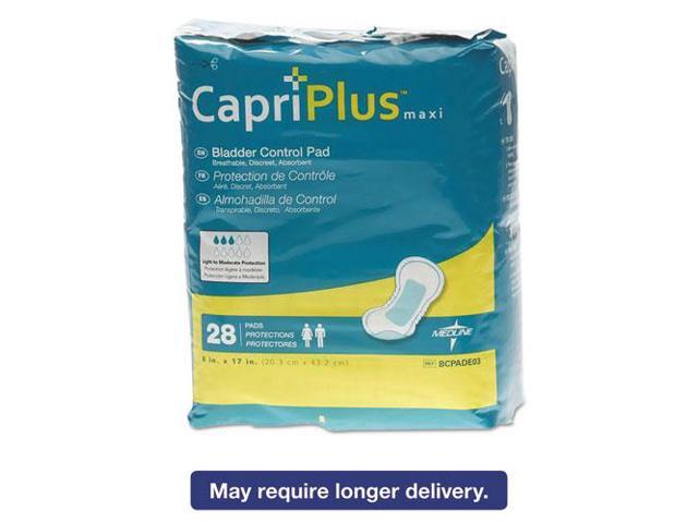 Medline BCPADE03 Capri Plus Bladder Control Pads Case Of 168 EA ...