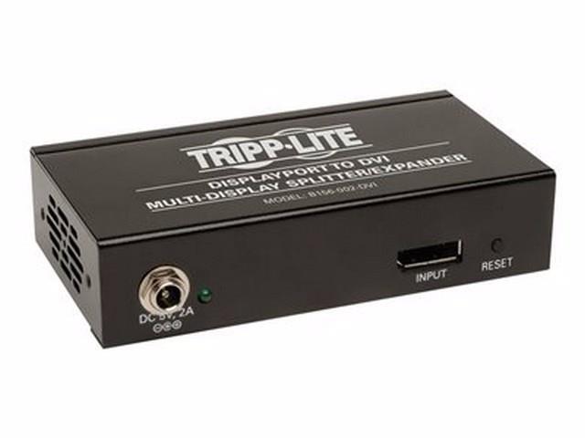 Tripp Lite 2-Port Video Displayport To 2 X Dvi Monitor Video Splitter ...