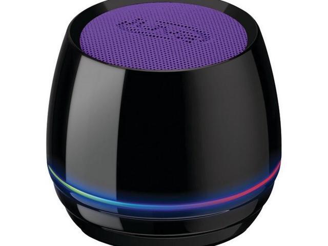 ILIVE ISB35PR Bluetooth(R) Speaker with Glow Ring (Purple) - Newegg.com