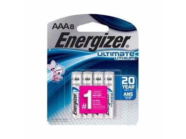 Energizer Ultimate Lithium Aaa Battery 8 Pack