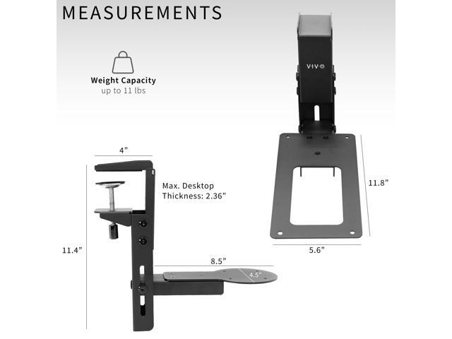 VIVO Steel Clamp-on Joystick and Throttle Mounts Designed Only for ...