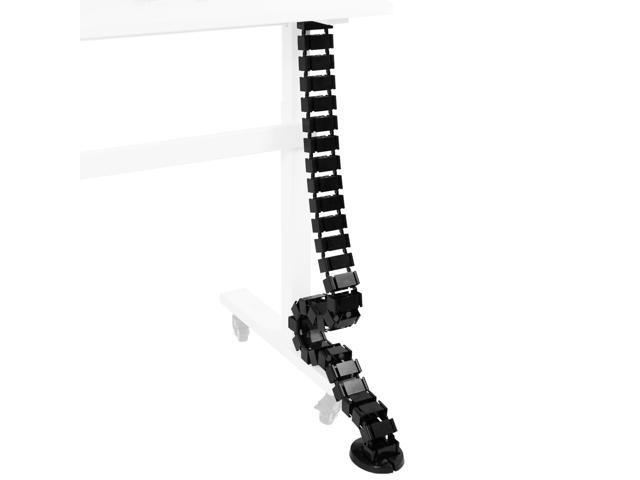 VIVO Magnetic Vertebrae Cable Management Height Adjustable Desk Wire ...
