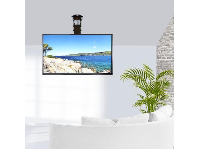 Vivo Electric Motorized Flip Down Pitched Roof Ceiling Tv Mount For 23 ...