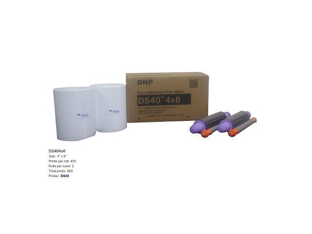 DNP DS40 4x6 Dyesub Printer Paper 800 Glossy Prints - Newegg.com