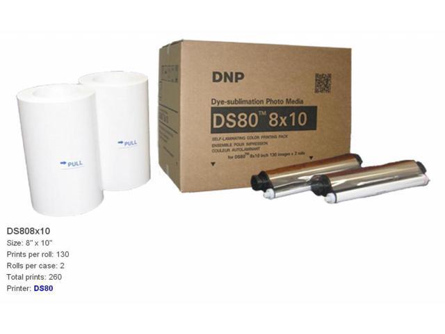 DNP DS80 8x10 Dyesub Printer Media Kit 260 Glossy Prints - Newegg.com