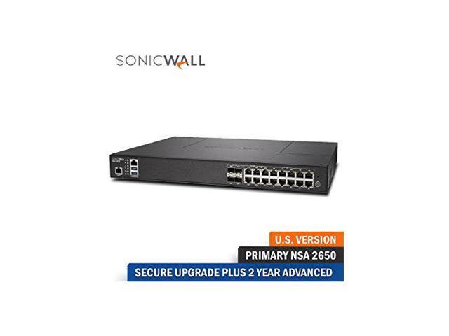 SonicWall 01-SSC-1995 NSA 2650 Secure Upgrade Plus Advanced Edition 2Yr ...