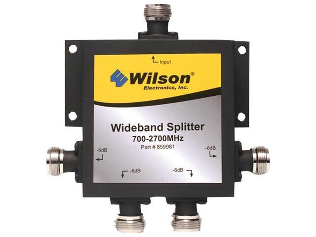 Wilson Electronics 859981 4-Way Signal Splitter - Newegg.com