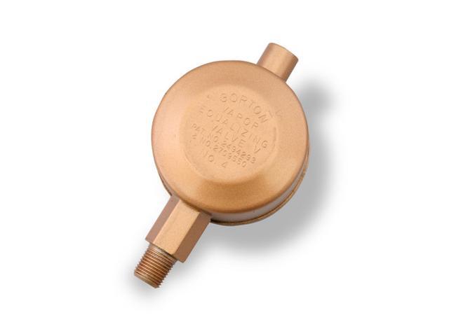Gorton, No. D, 1/4" Straight Vapor Equalizing, Steam Air Vent Valve ...