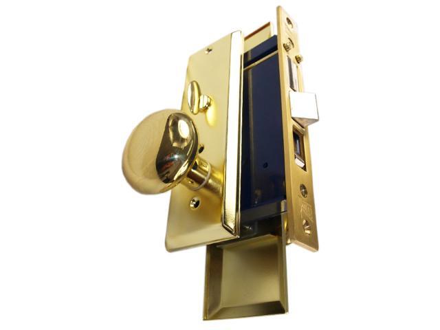 Gotham (Marks 114A/3 Like) 9900LAK Polished Brass Left Hand Heavy Duty ...