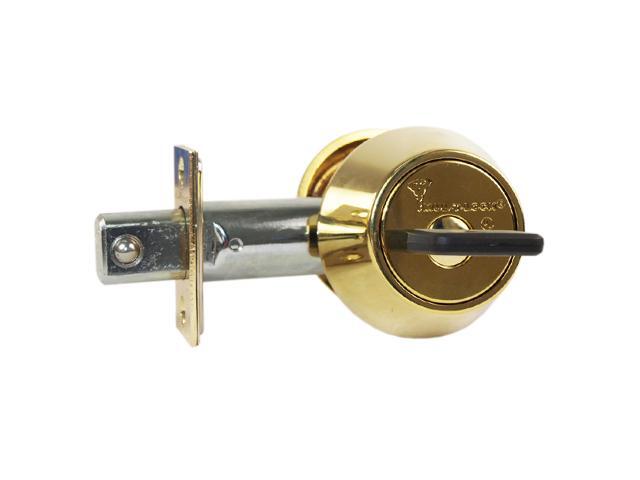 Mul-t-lock HD1-05 Brass, Hercular Single Cylinder Deadbolt with Thumb Turn, HIGH SECURITY, 006 ...