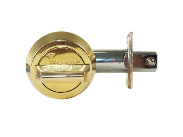 Mul-t-lock HD1-05-206 Brass, Hercular Single Cylinder Deadbolt with Thumb Turn, HIGH SECURITY ...