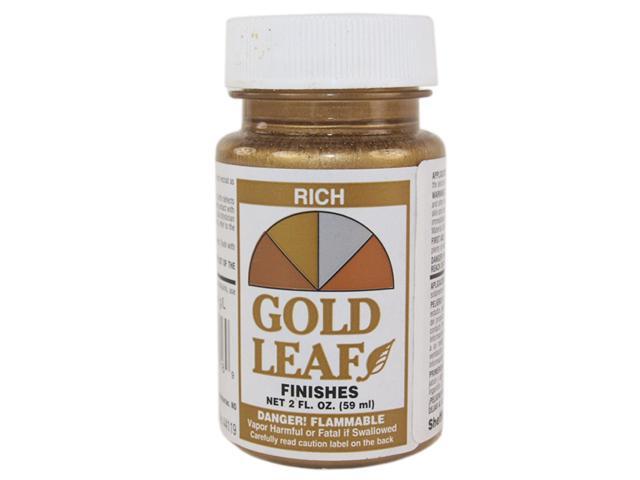 Sheffield Gold Leaf Rich Gold High Gloss Metallic 2 Fl Oz Hobby Paint ...