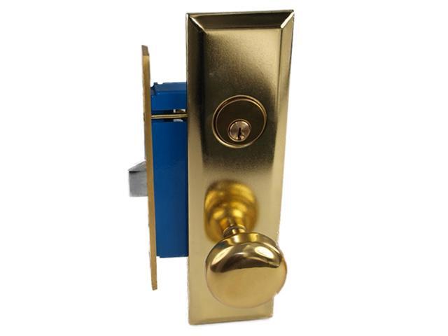 Maxtech (Like Marks 114A/3) 1033BR Polished Brass Right Hand Heavy Duty ...