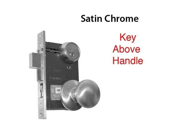 Marks 22F/26D-W-RH Satin Chrome US26D F Function Right Hand Single ...