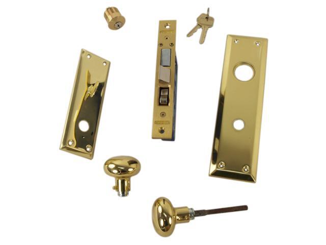 Marks Metro 91A/3 Brass Right Hand Mortise Entry, Surface Mounted ...