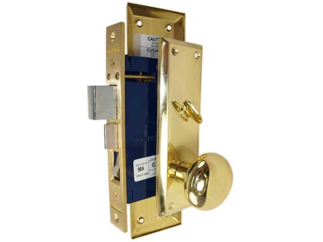 Marks Metro 91A/3 Brass Left Hand Mortise Entry, Surface Mounted ...