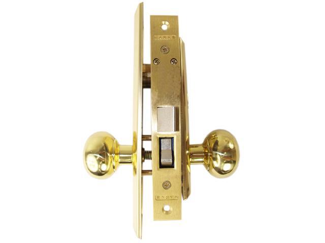 Marks New Yorker 9NY10D/3, Polished Brass Left Hand Mortise Lock Knob ...