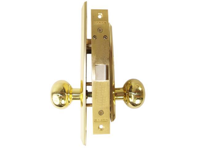 Marks New Yorker 9NY10DW/3, Polished Brass Left Hand Mortise Lock Knob ...