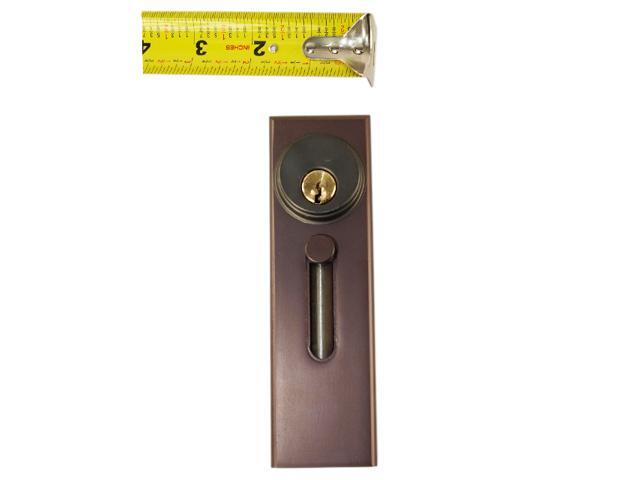 Progressive Hardware R1000 DU Duranodic Drop Bolt Lock for Revolving ...