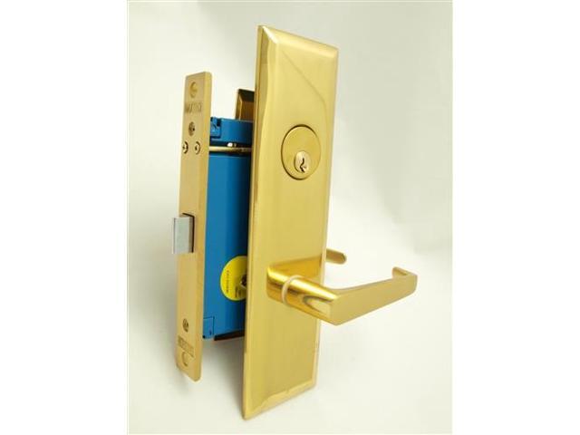 Marks New Yorker 9NY92DW/3, Polished Brass Right Hand Mortise Lock ...