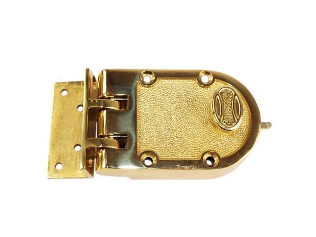 Progressive, 1786/3, Polished Brass (US3), Grade 1 Jimmy Proof Deadlock ...