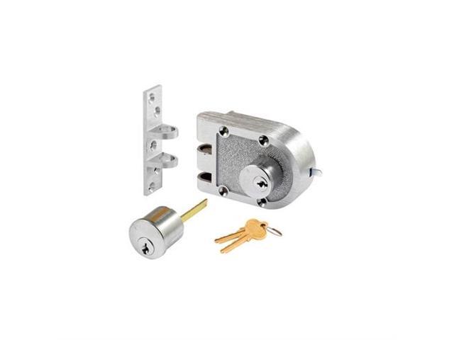 Segal 687DCP Chrome Jimmy Proof Deadlock Double Cylinder Lock Set ...