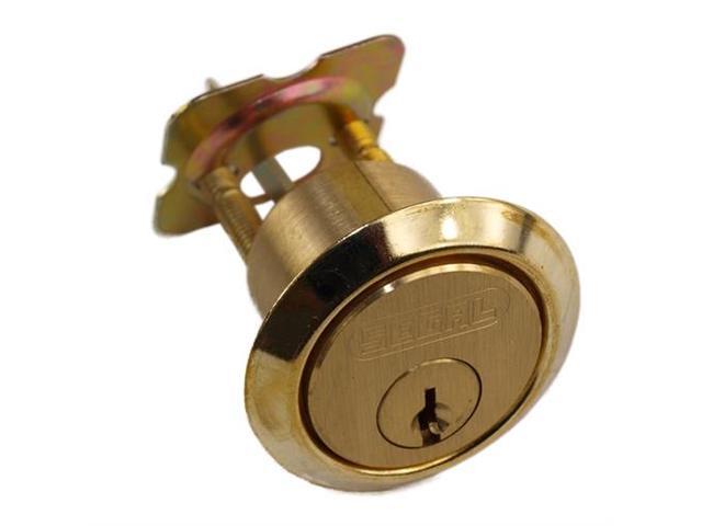 Segal 687 Solid Bronze Jimmy Proof Deadlock Double Cylinder Lock Set ...