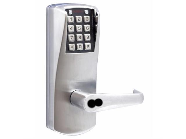 Simplex P2031BLL-626 Satin Chrome US26D Grade 1 Power Plex Self-Powered Green Electronic ...