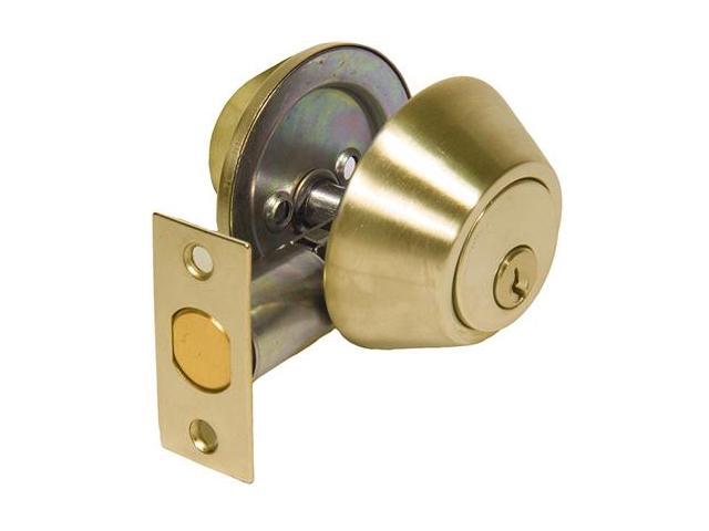 Em-D-Kay D30603 Bright Brass US3 Commercial Grade Double Cylinder ...