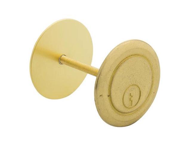 Tuff Stuff Brass Plated Die Cast Dummy Rim Cylinder 1-3/4" Diameter ...