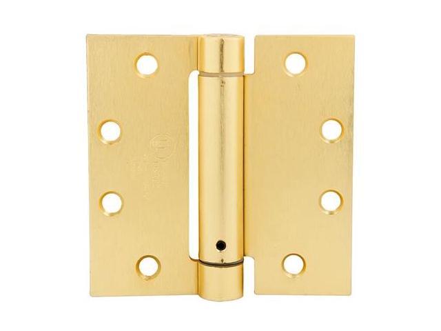 Tuff Stuff 86522 Satin Brass 4-1/2" x 4-1/2" Trim Style Adjustable ...
