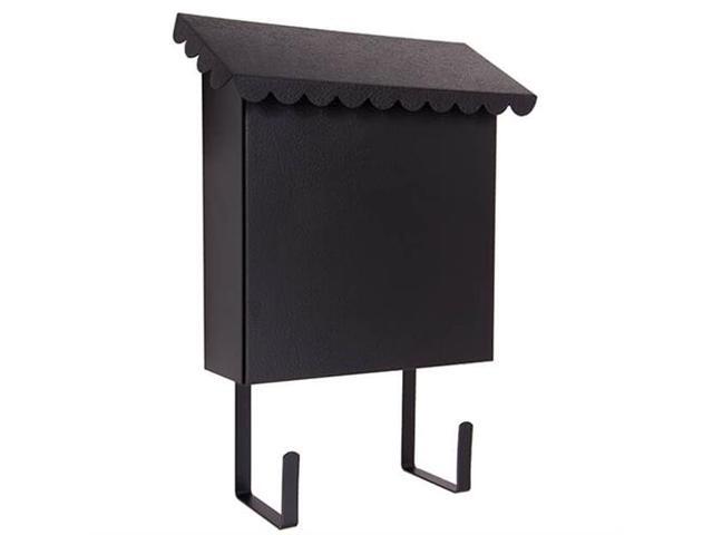 Tuff Stuff 2021 Black Enamel Metal Vertical Mailbox, No Lock - Newegg.com